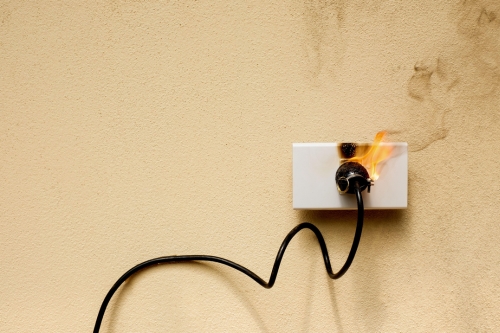 Tips for fire protection of sockets